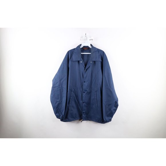 Vintage | Jackets & Coats | Vintage 7s Streetwear Mens Xl Blank Satin ...